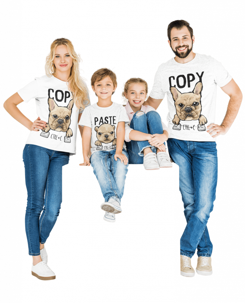 Kaos Family Couple Copy And Paste